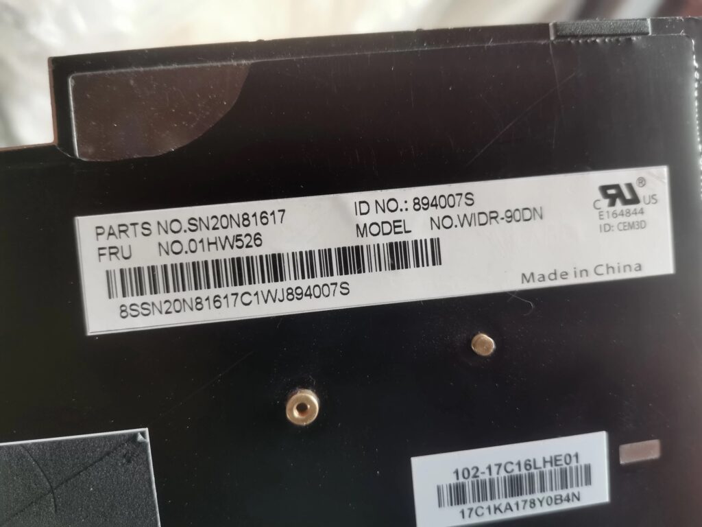 Thinkpad T25 Keyboard + Palmrest + Power Button Module and Cable – TP Art