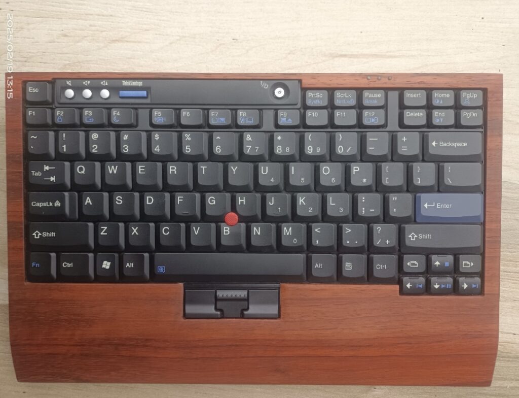 ThinkPad T60 Keyboard Wood Carving Base Chassis Type-C Port Wired ...